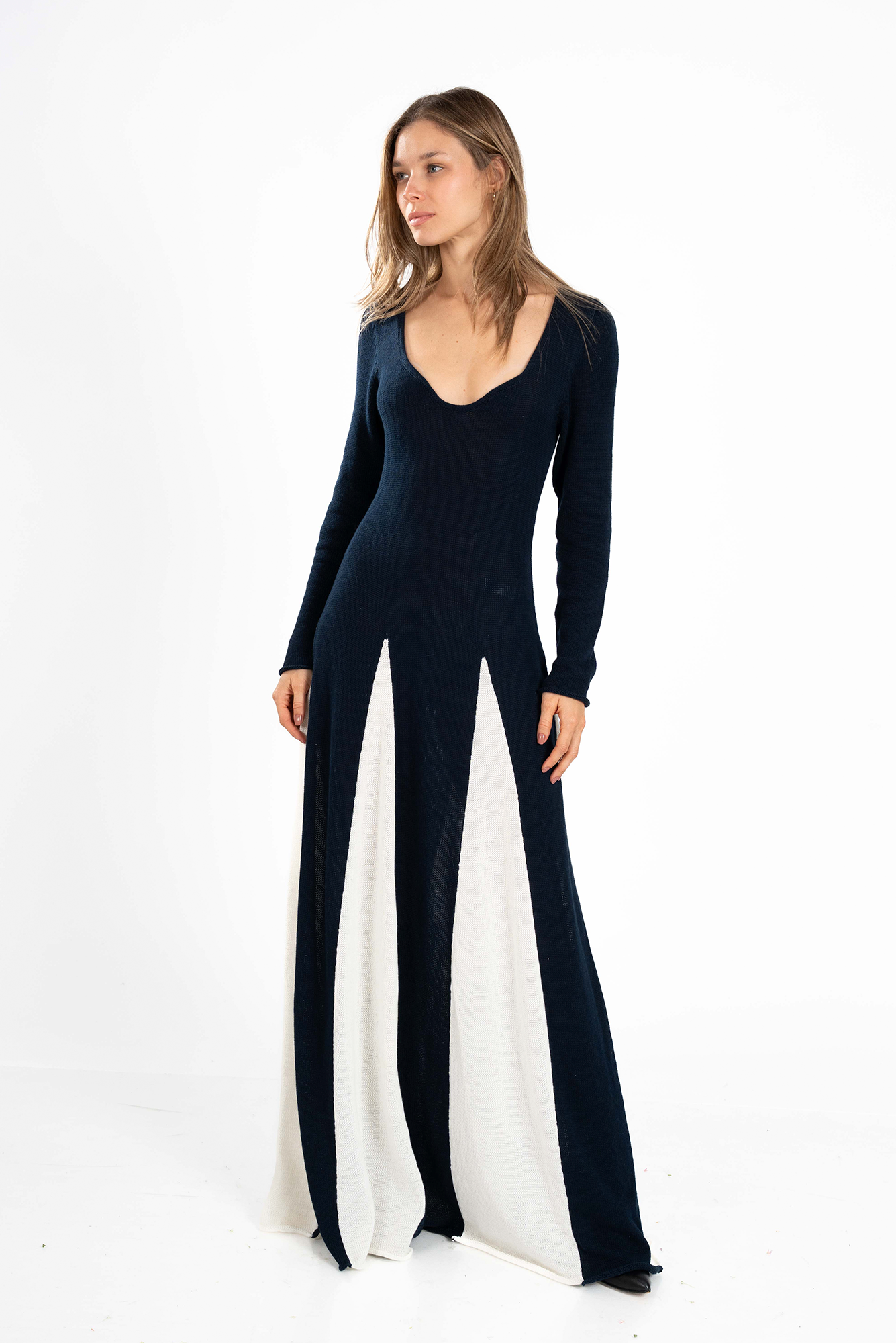 Glimmer Dress - Navy